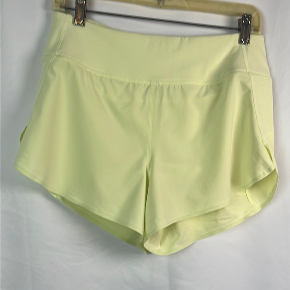 Athleta | Shorts | Athleta Light Yellow Athletic Shorts | Poshmark